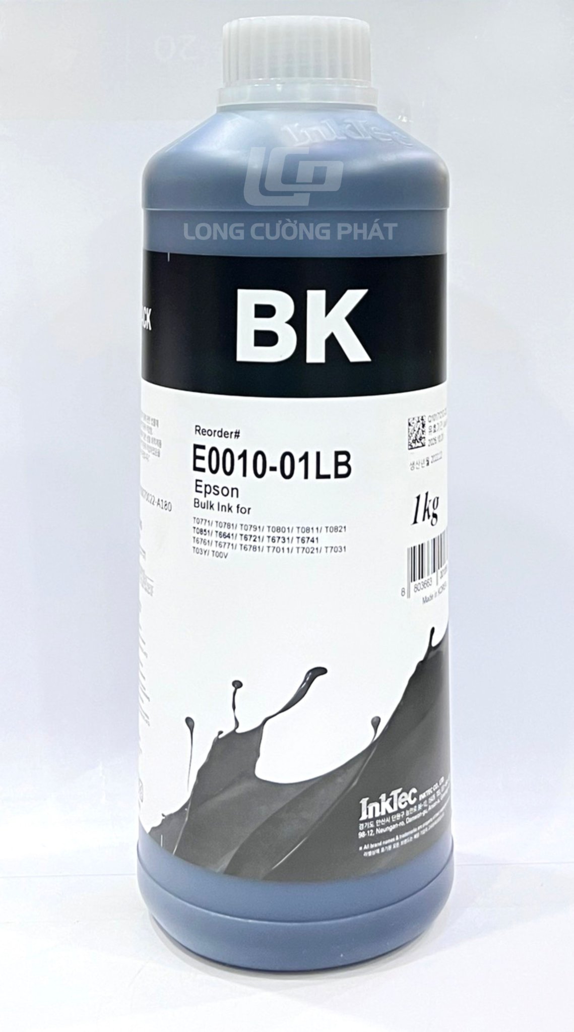 Muc Dye Inktec 1 Lit Mau Den E0010 01Lb , Mực Dye Inktec 1 Lít Màu Đen (E0010-01LB) - MỰC IN ...